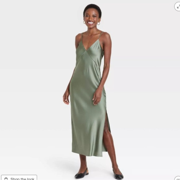 Target | Dresses | Target Womens Midi Dress Sage Green | Poshmark